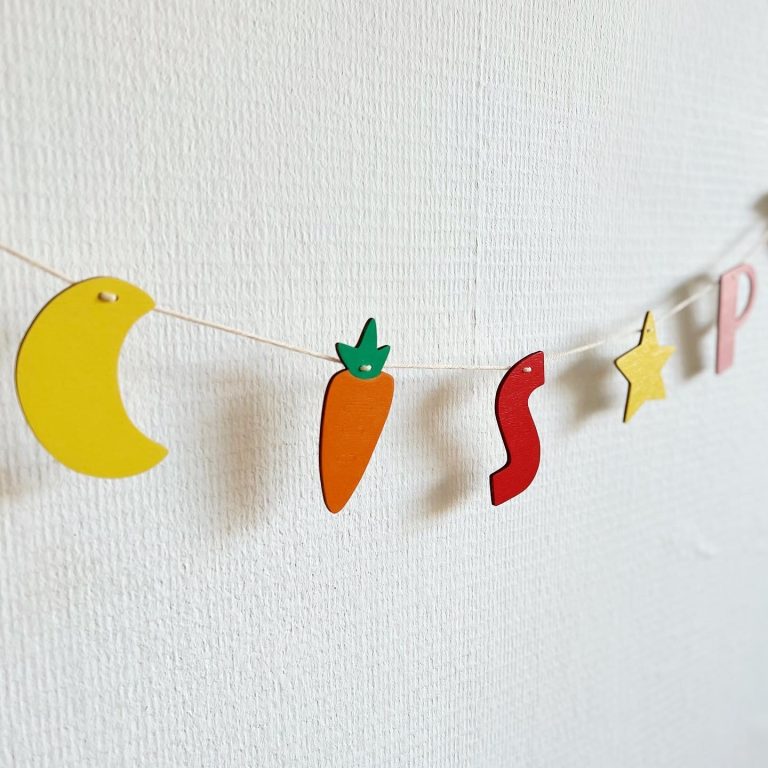 houten Sinterklaas slinger - shop.vanKira.nl